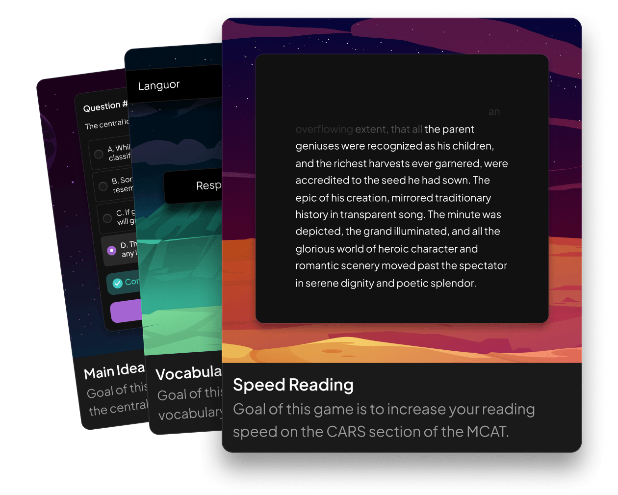 CARSBooster | Specialized MCAT CARS Games and Practice to Boost Your Score